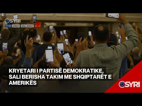 Kryetari i PD, Sali Berisha takim madhështor me shqiptarët e Amerikës