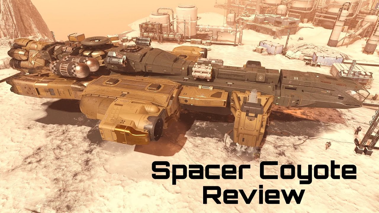 Starfield Spacer Coyote Ship Review - YouTube