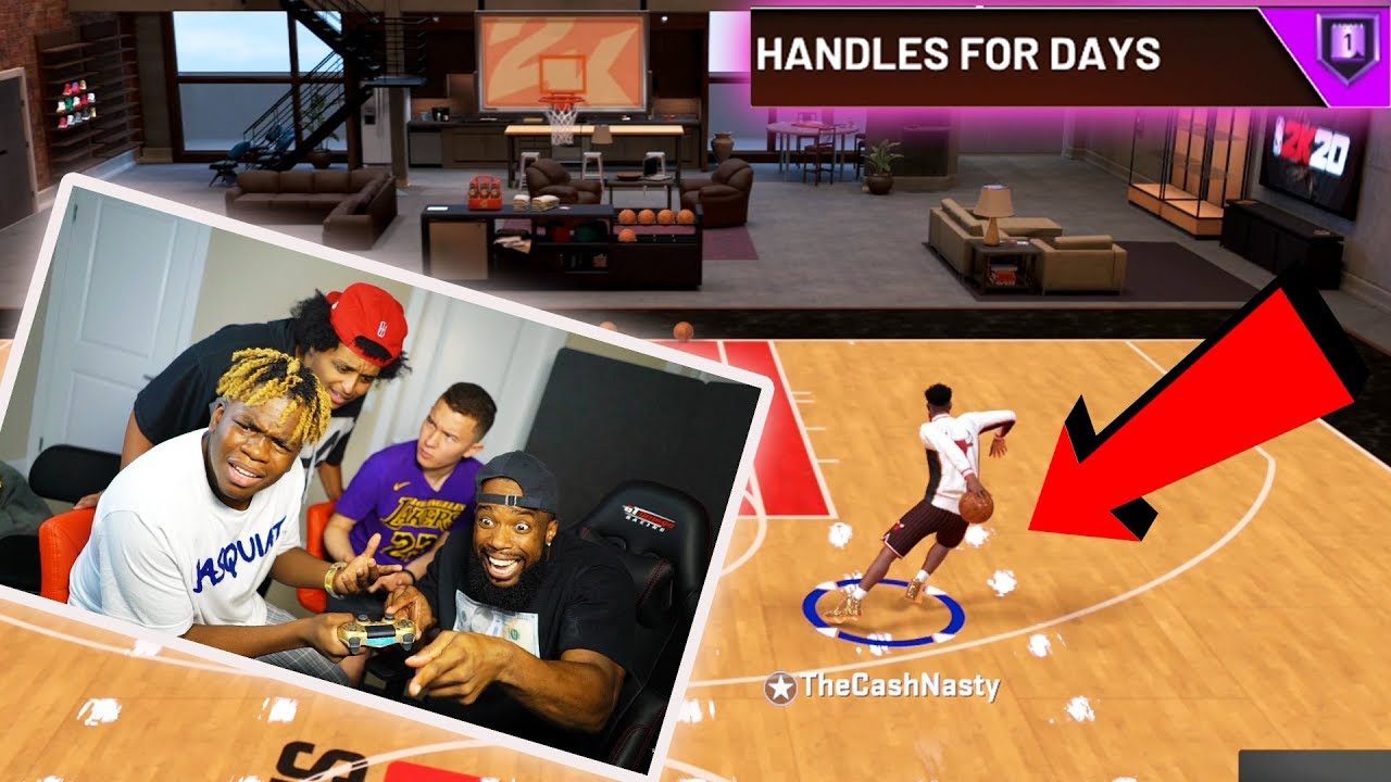 I HIRED AGENT00 & IMDAVISS TO TEACH ME HOW TO DRIBBLE! NBA 2K20 Park ...