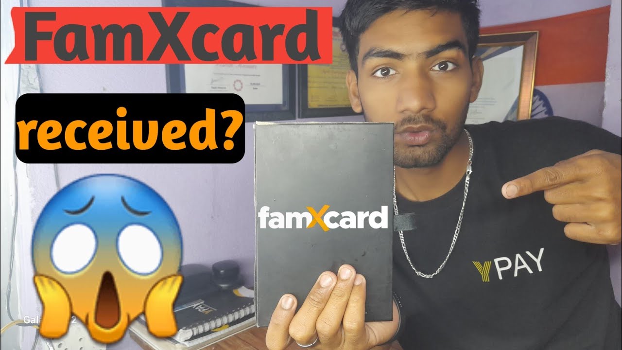 FamXcard received ? || FamXcard Unboxing Look || Free card - YouTube