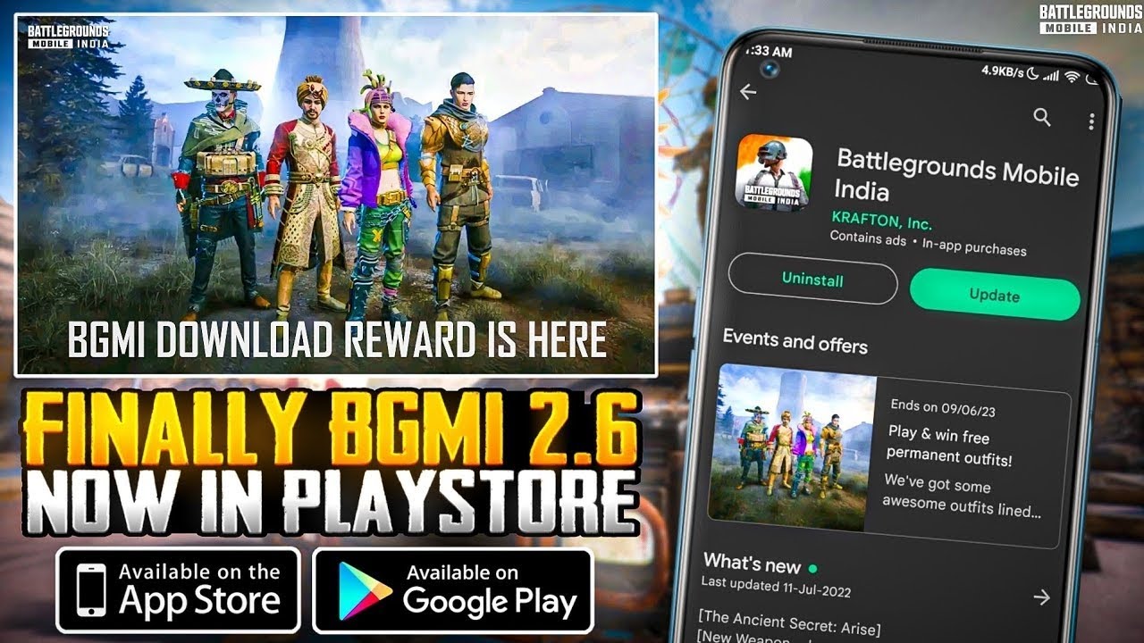 29th May FINALLY Bgmi Play Store आ गया Download | Bgmi Download Kaise ...