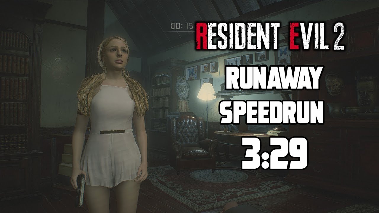 Runaway Speedrun (3:29) - Resident Evil 2 Remake DLC - YouTube