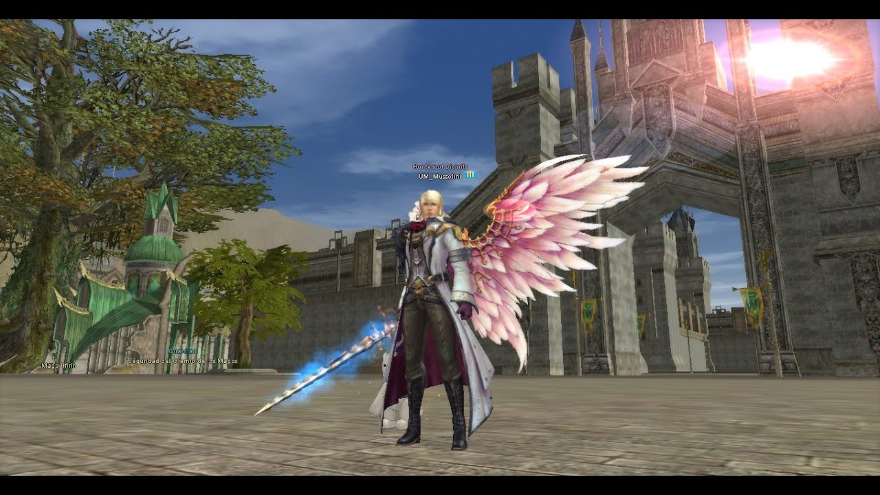 Quest epica lvl 25 y 35 Luchador - Shaiya Latino - Mussolini - YouTube