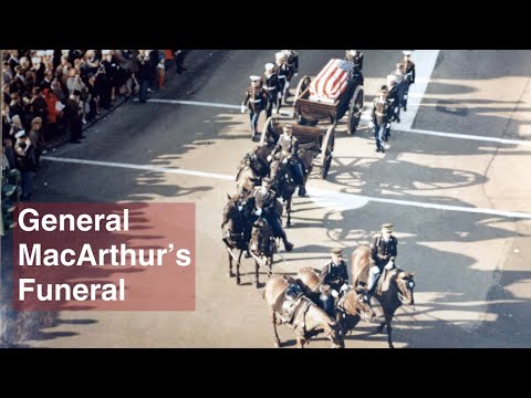 General MacArthur's Funeral in Norfolk, VA - YouTube