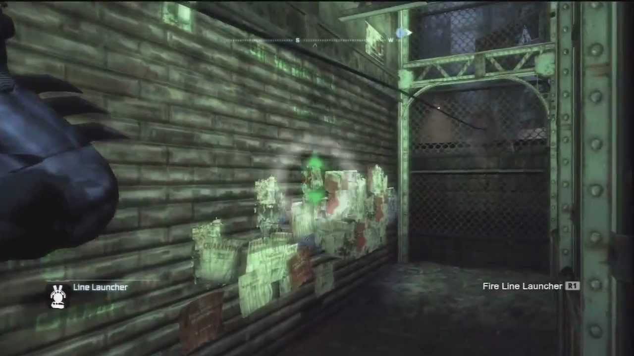 Batman Arkham City Riddler Introduction And Church Secrets - YouTube