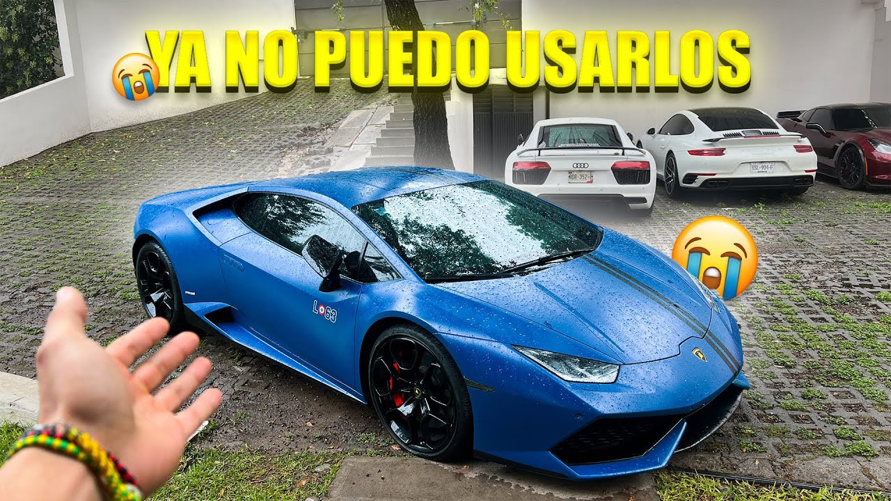 POR ESTA RAZON YA NO PUEDO USAR MI LAMBORGHINI NI MIS COCHES || ALFREDO ...
