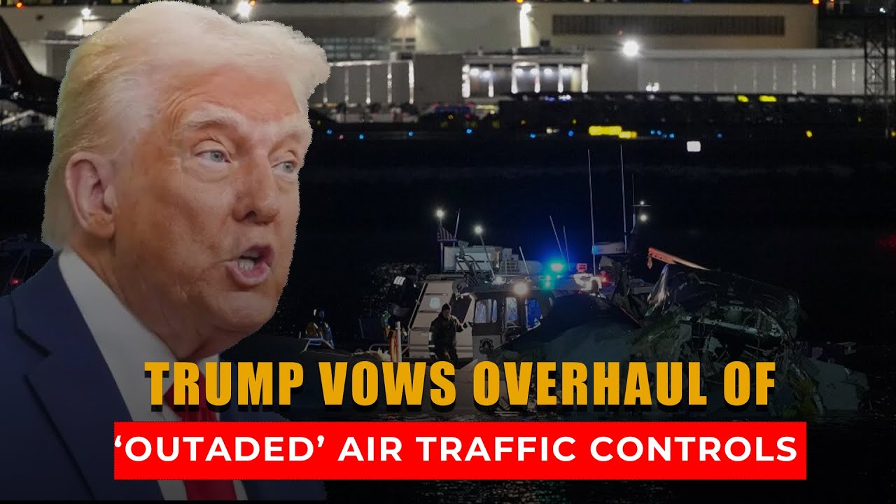 Trump Slams ‘Outdated’ Air Traffic System After DC Plane Chopper Crash ...