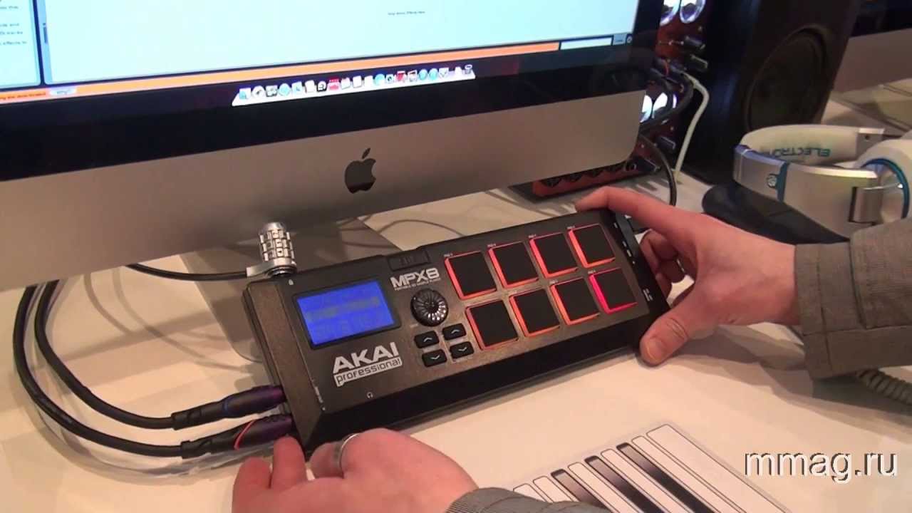 mmag.ru on Musikmesse 2013: Akai MPX8 sampler - YouTube