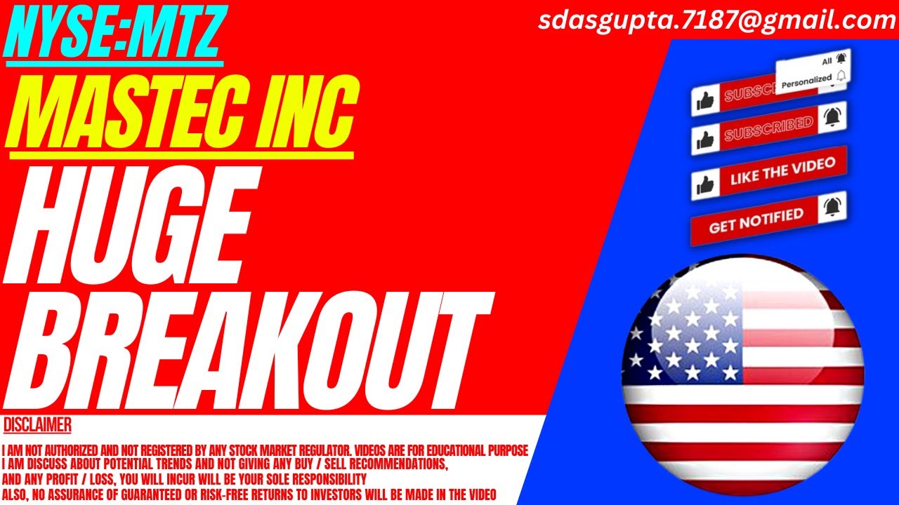 HUGE BREAKOUT : MTZ STOCK ANALYSIS | MASTEC STOCK - YouTube