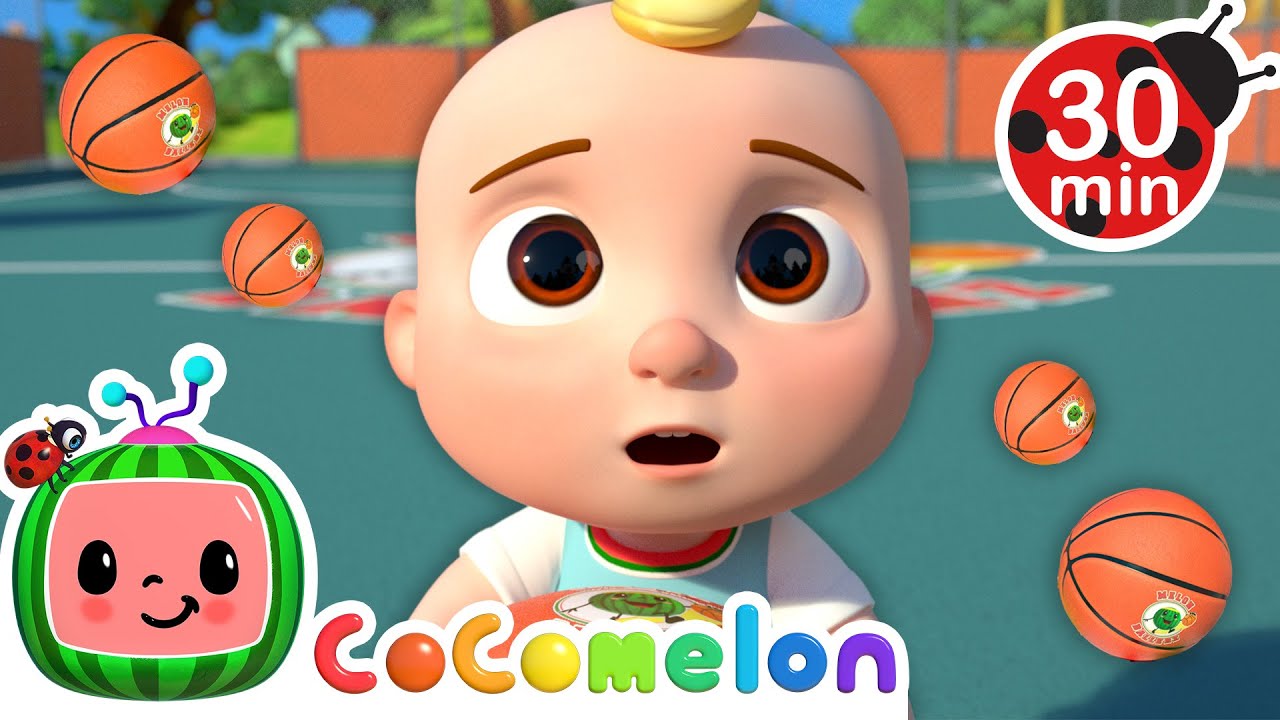 Dribble, Pass, Dunk! That's How We Play Basketball! | CoComelon Nursery ...