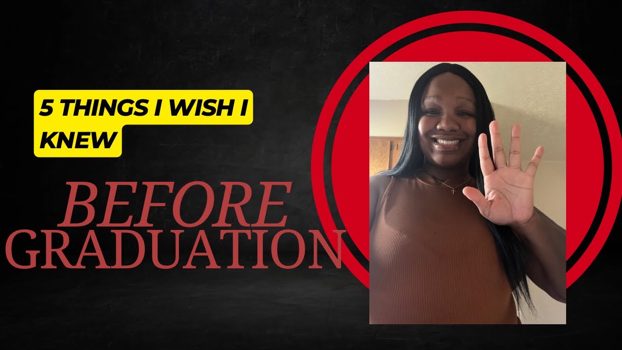 5 things to know before high school graduation - YouTube