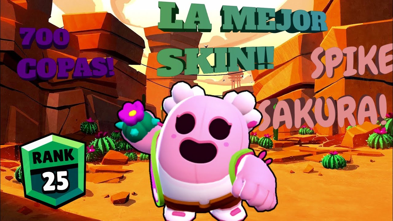 PROBANDO SKIN DE SPIKE ROSA A 700!! COPAS - YouTube