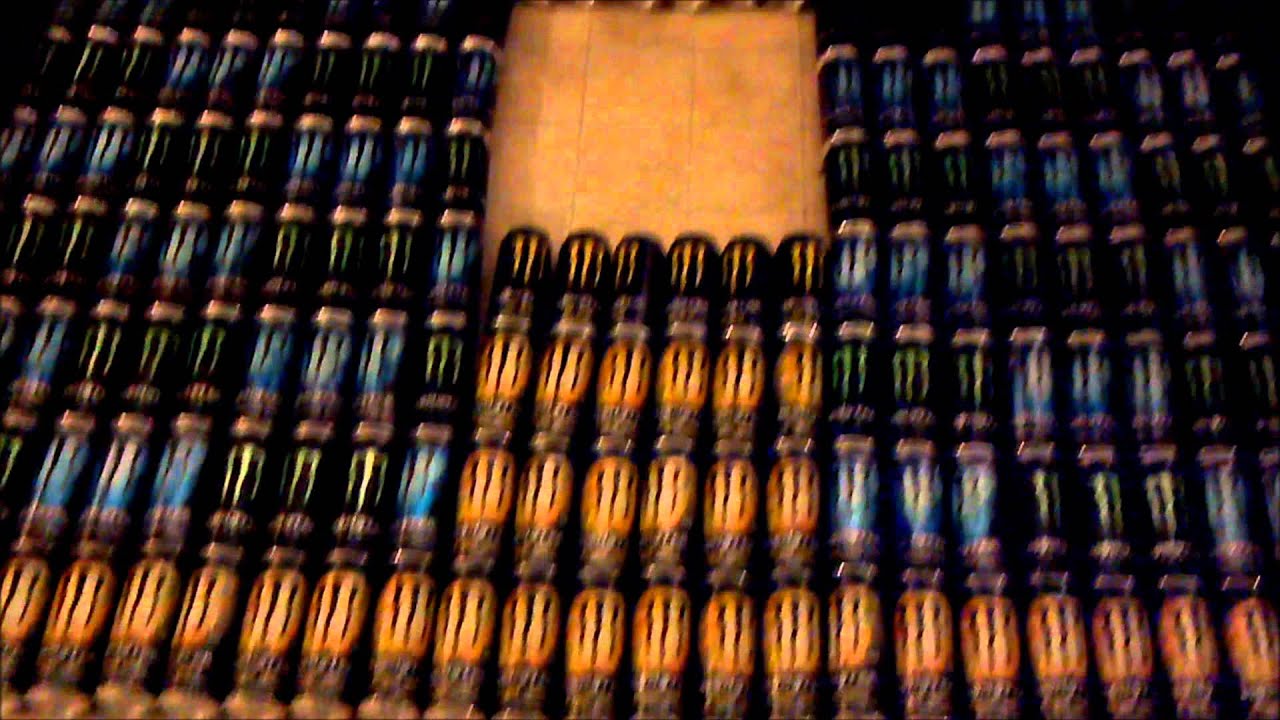 Monsterpiece! Insane Monster Energy Collection! - YouTube