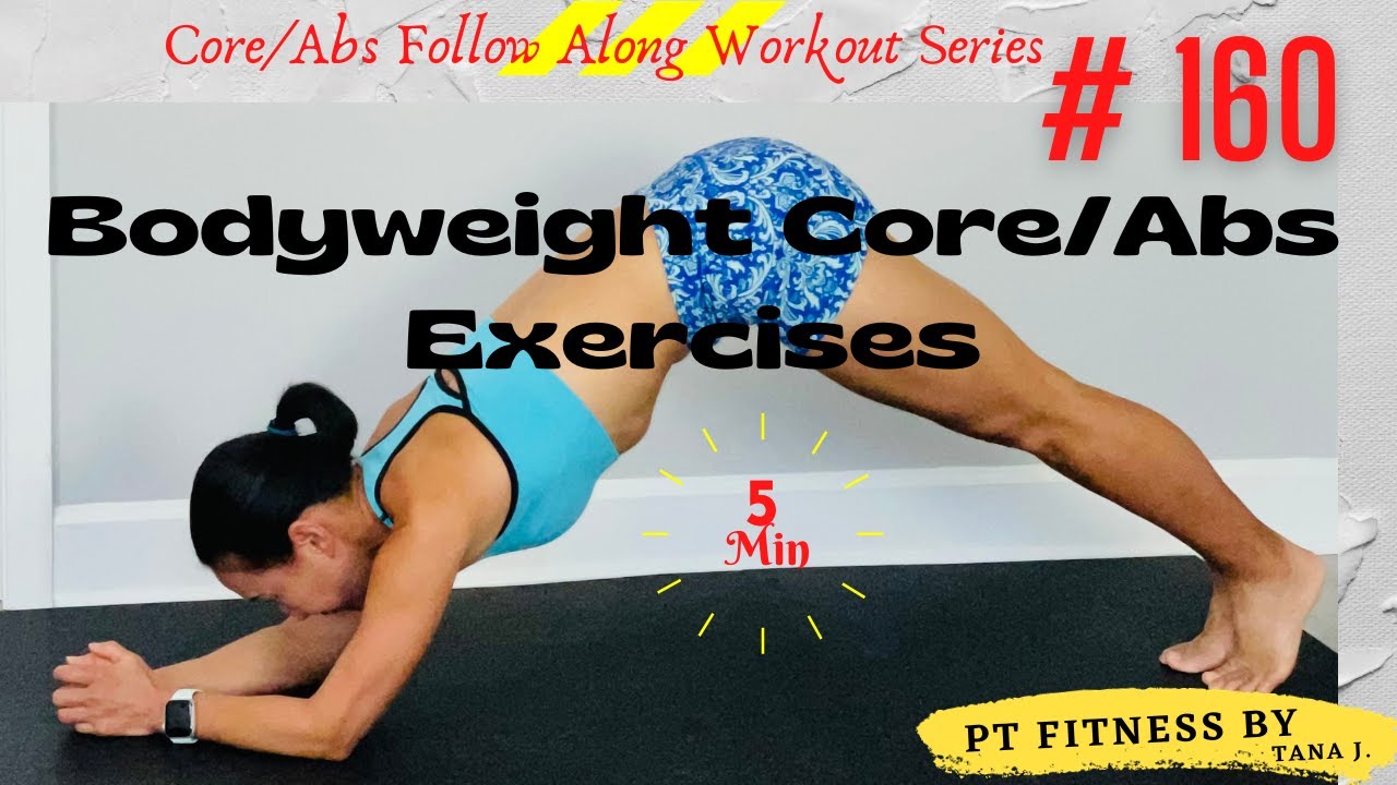 Core/Abs Follow Along Series #160 - Bodyweight Core/Abs Exercises - YouTube