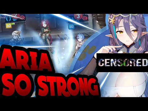 ARIA's new build DESTROYS every defense - Epic Seven - YouTube