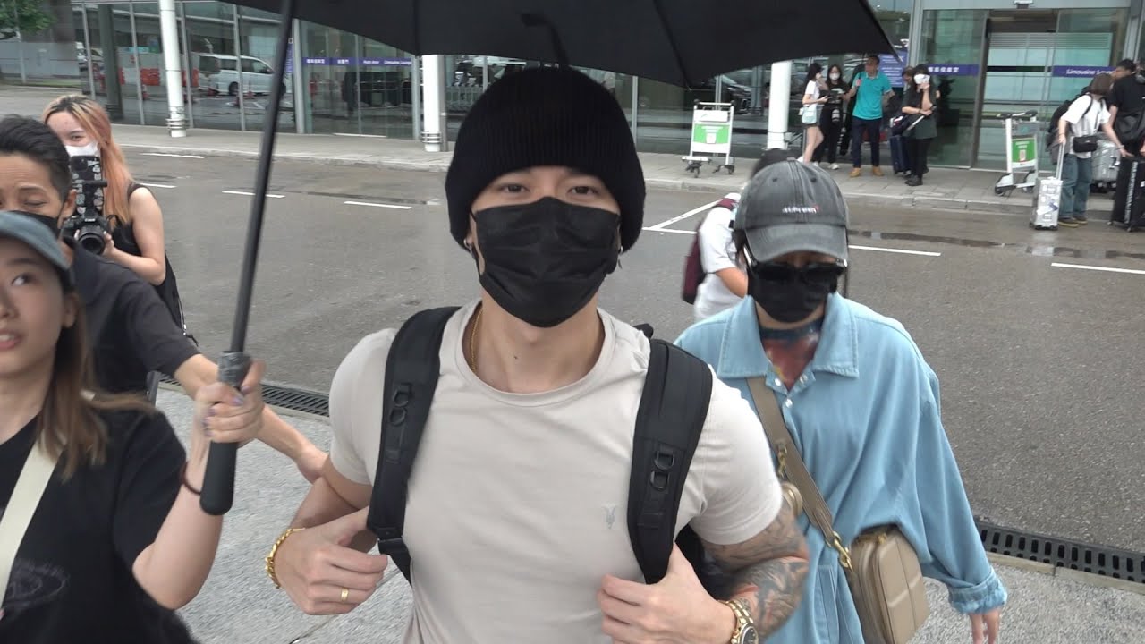 OSN 高爾宣 (Kao Er Xuan) Hong Kong Airport Arrival 20240531 (Taipei→Hong ...