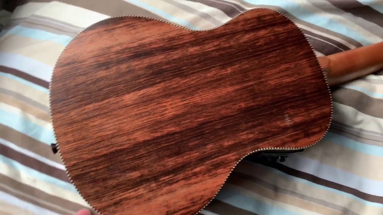 Snail UKT-E598EQ Tenor Ukulele Basic Review & Sound Test - YouTube