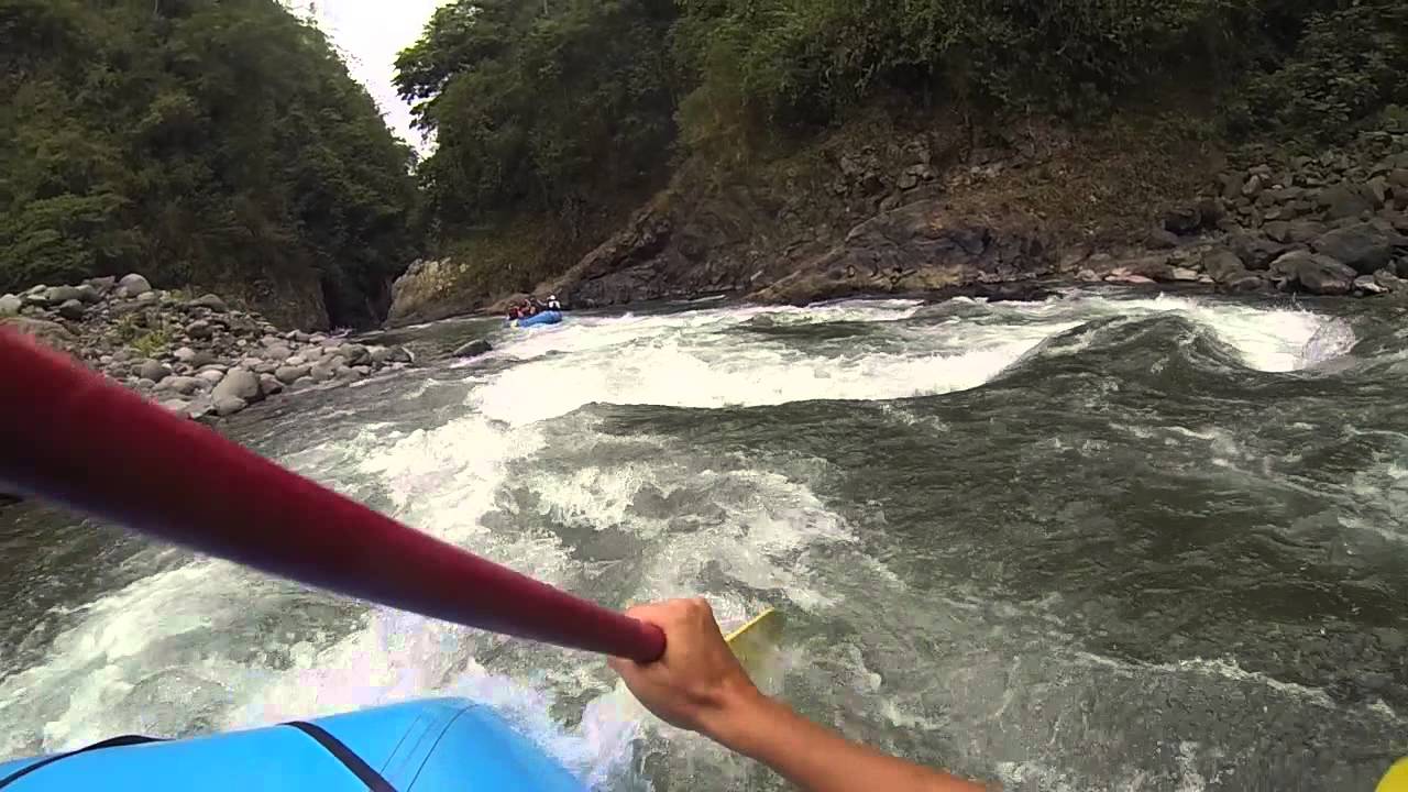 Whitewater Rafting Costa Rica's Pacuare River in the Dry Season - YouTube