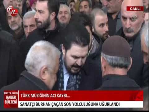 SANATÇI BURHAN ÇAÇAN SON YOLCULUĞUNA UĞURLANDI