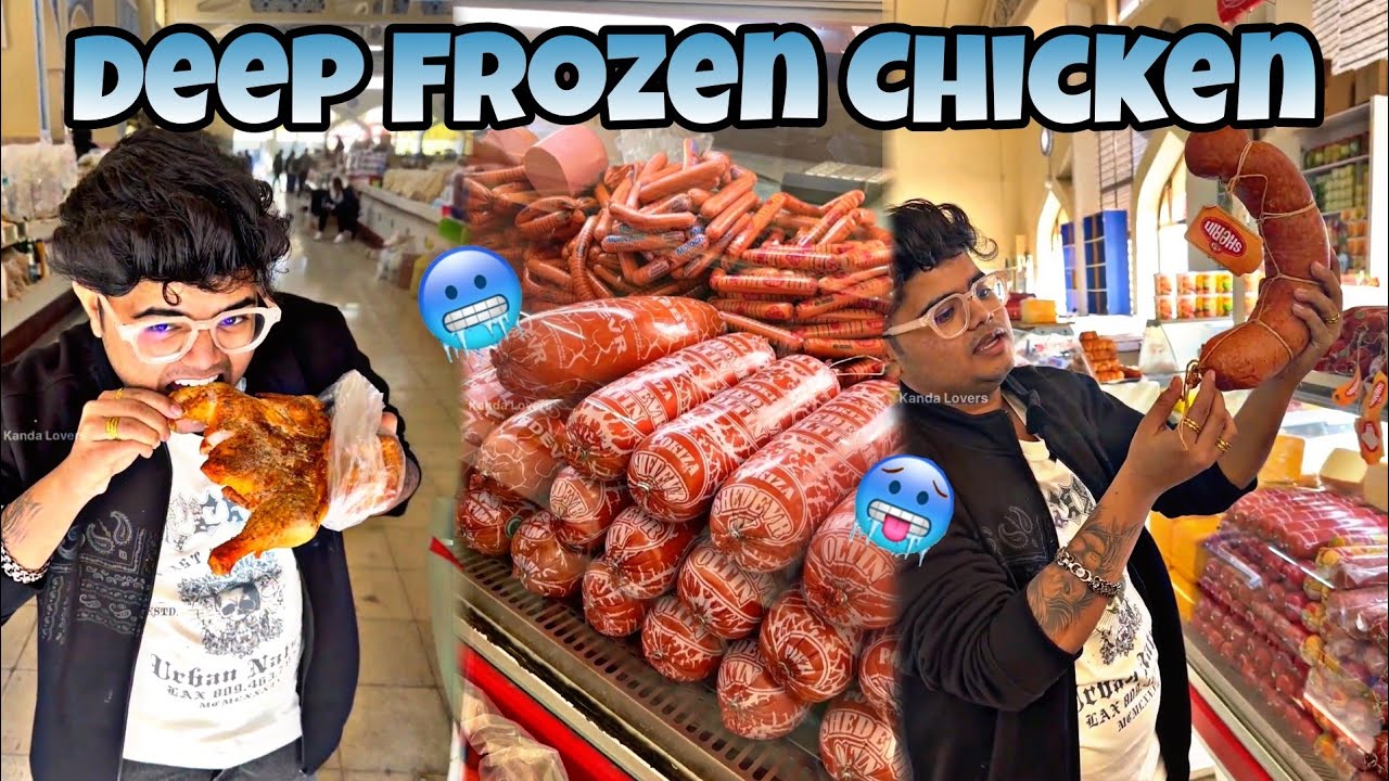 Deep Frozen Chicken Eating In Uzbekistan Market 🇺🇿🥶|Kanda Lovers| - YouTube