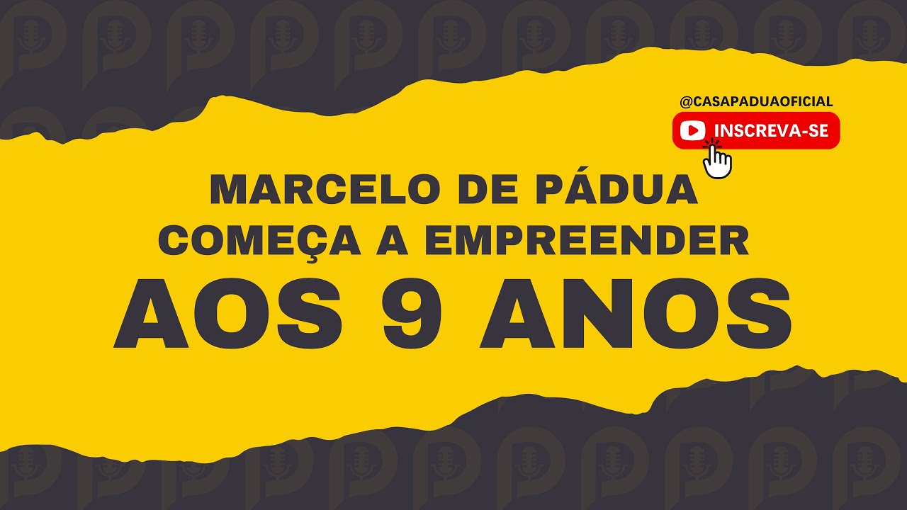 Conheça o início da história empreendedora do Marcelo de Pádua. - YouTube
