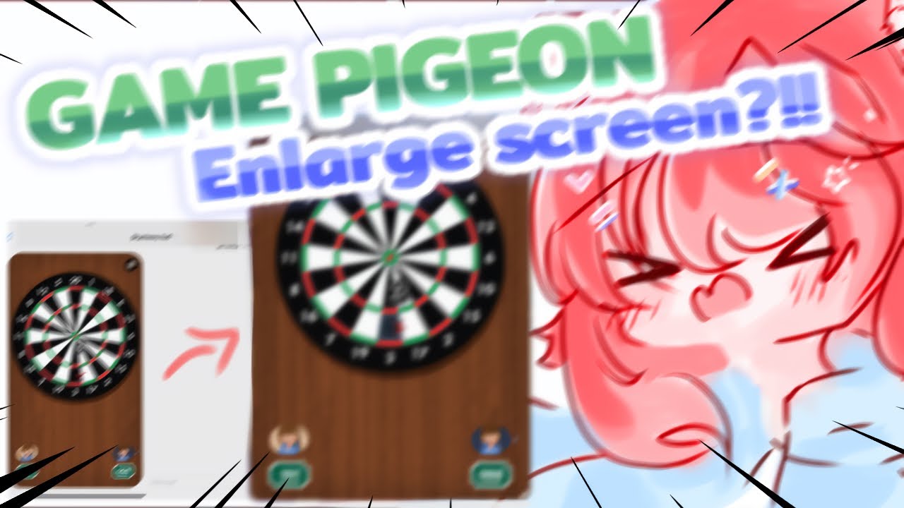 How to enlarge Game Pigeon on iPads! (the message game!) - YouTube