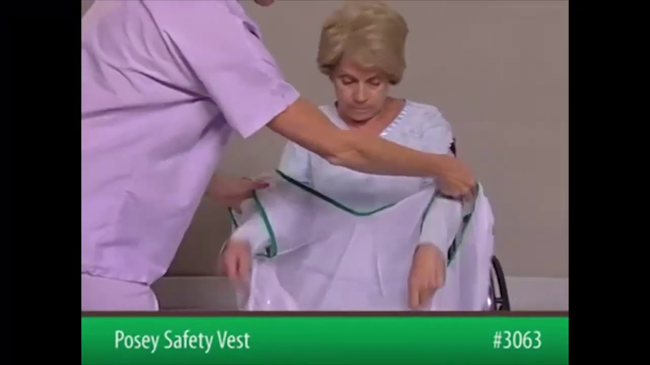 Posey® Vests - 3063 - Wheelchair - YouTube