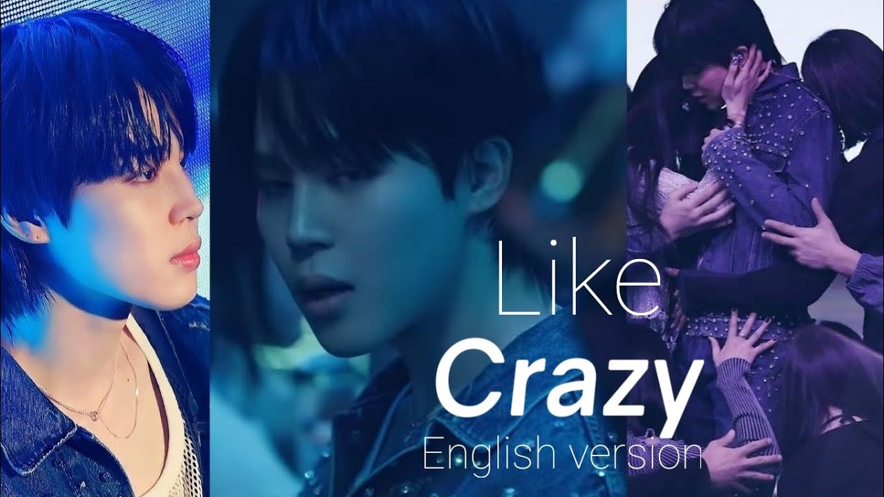 Like Crazy (English version lyrics) | Park Jimin 💜 #jimin #likecrazy ...