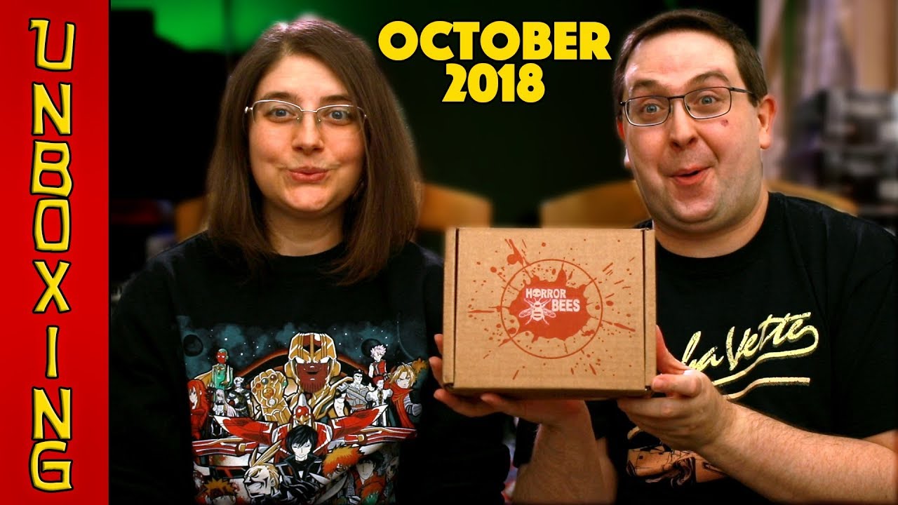 UNBOXING! Horror Bees October 2018 - Horror Movie Blu Ray Subscription ...
