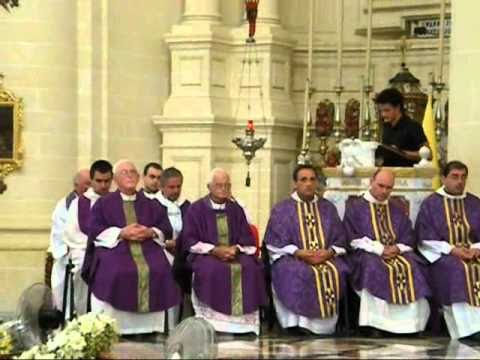 Quddiesa Funeral Jean Pierre Azzopardi Part 1.wmv - YouTube