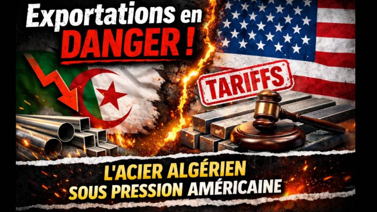 Coup dur pour l’acier algérien : Washington tranche enfin ! - YouTube