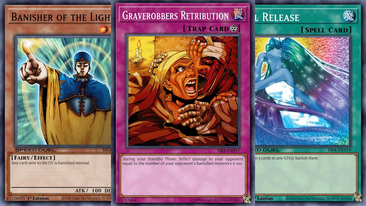 Yu Gi Oh! Power Of Chaos JOEY THE PASSION GRAVE ROBBER'S DECK - YouTube