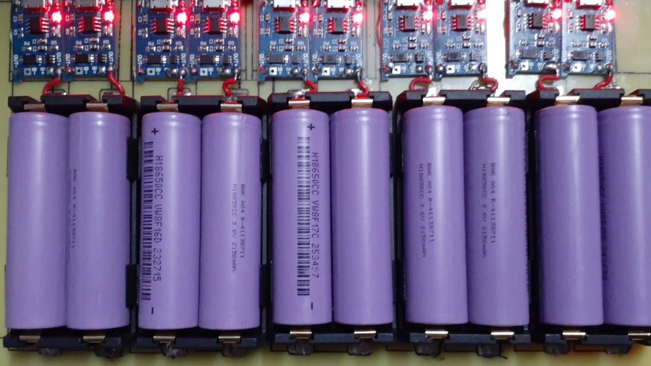 Active Balance charger for Lithium ion cells - YouTube
