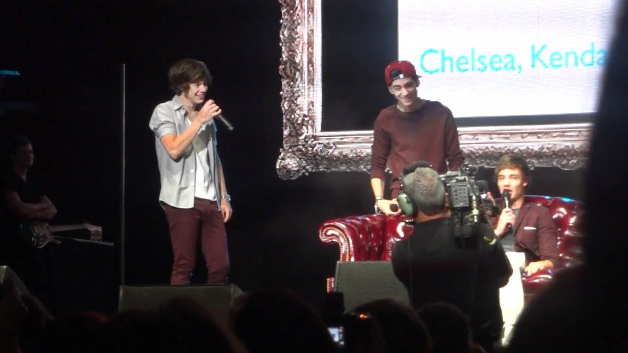 One Direction - Twitter Questions - Charlotte, NC - YouTube
