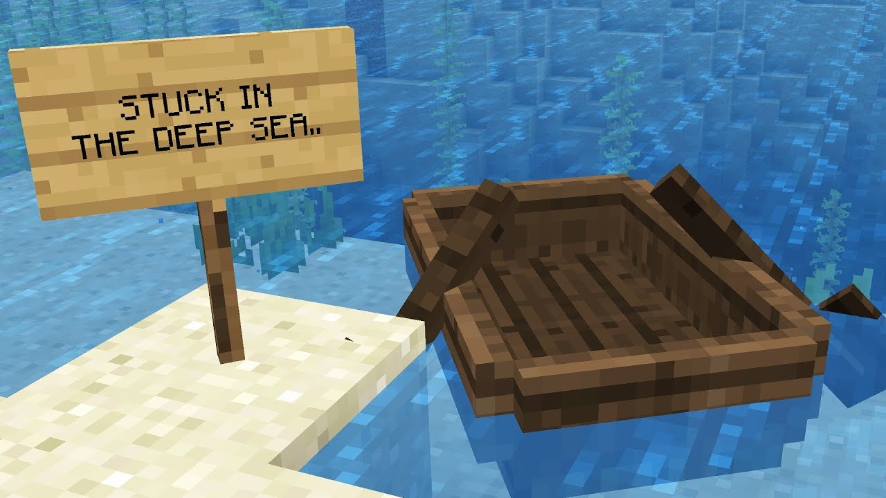 STRANDED IN THE OCEAN... (Deep End Survival #1) - YouTube