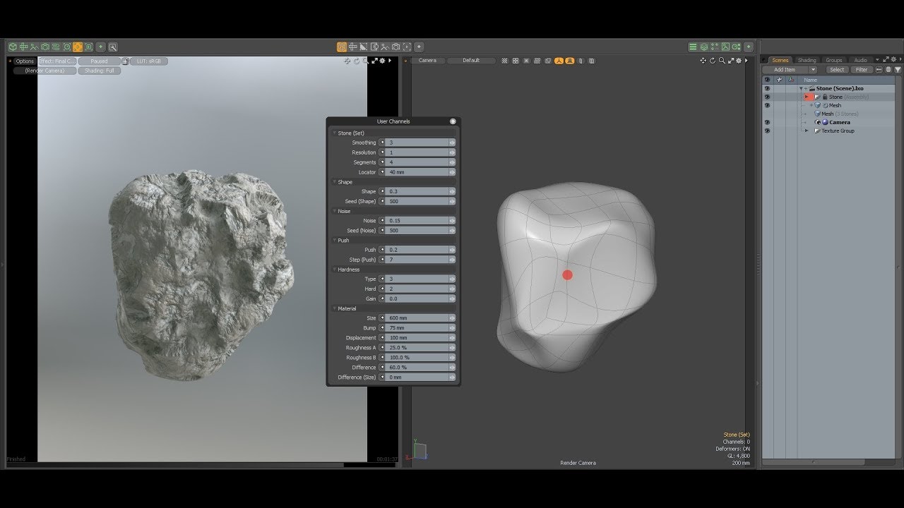 Stone (Assembly) | MODO 12.2v1 + - YouTube