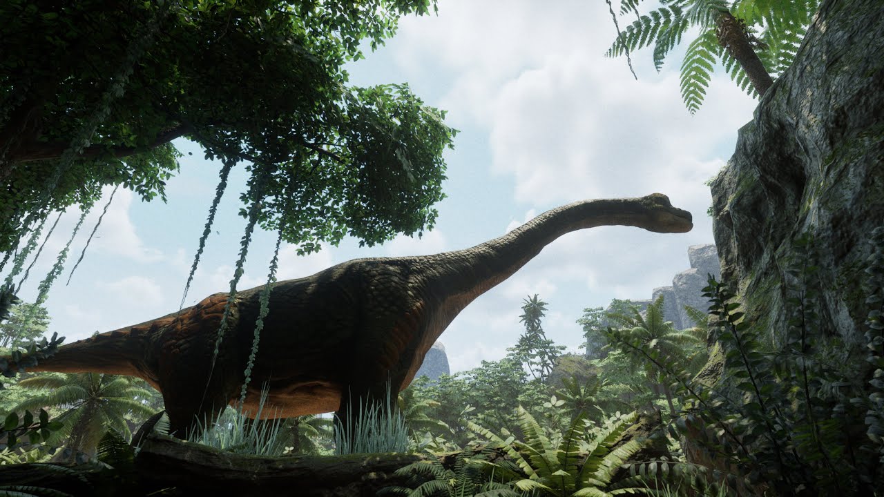 ARK 1 Brachiosaurus in Unreal Engine 5 - YouTube