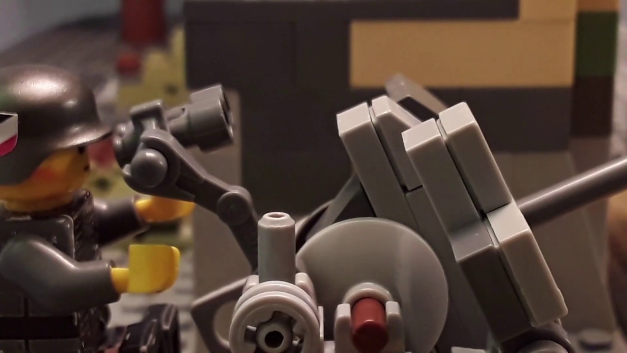 LEGO WW2 Battle for Luddendorf Bridge | Brickfilm - YouTube
