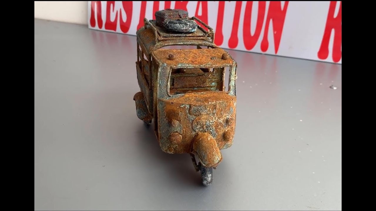 Phục Chế Mô Hình Xe Lambro - PHỤC CHẾ ĐỒ CŨ VN - YouTube