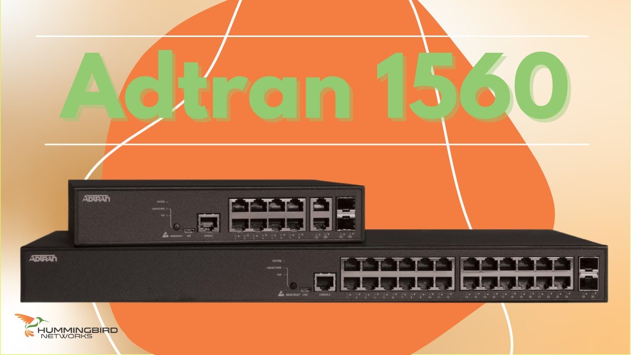 Advantages of Adtran 1560 Series Switches! - YouTube