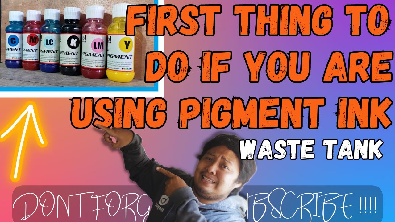 HOW TO INSTALL WASTE TANK INK FOR EPSON L805 | FIRST THING TO DO IF YOU ...