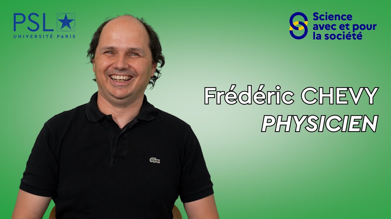 Frédéric Chevy & les atomes ultra-froids - YouTube