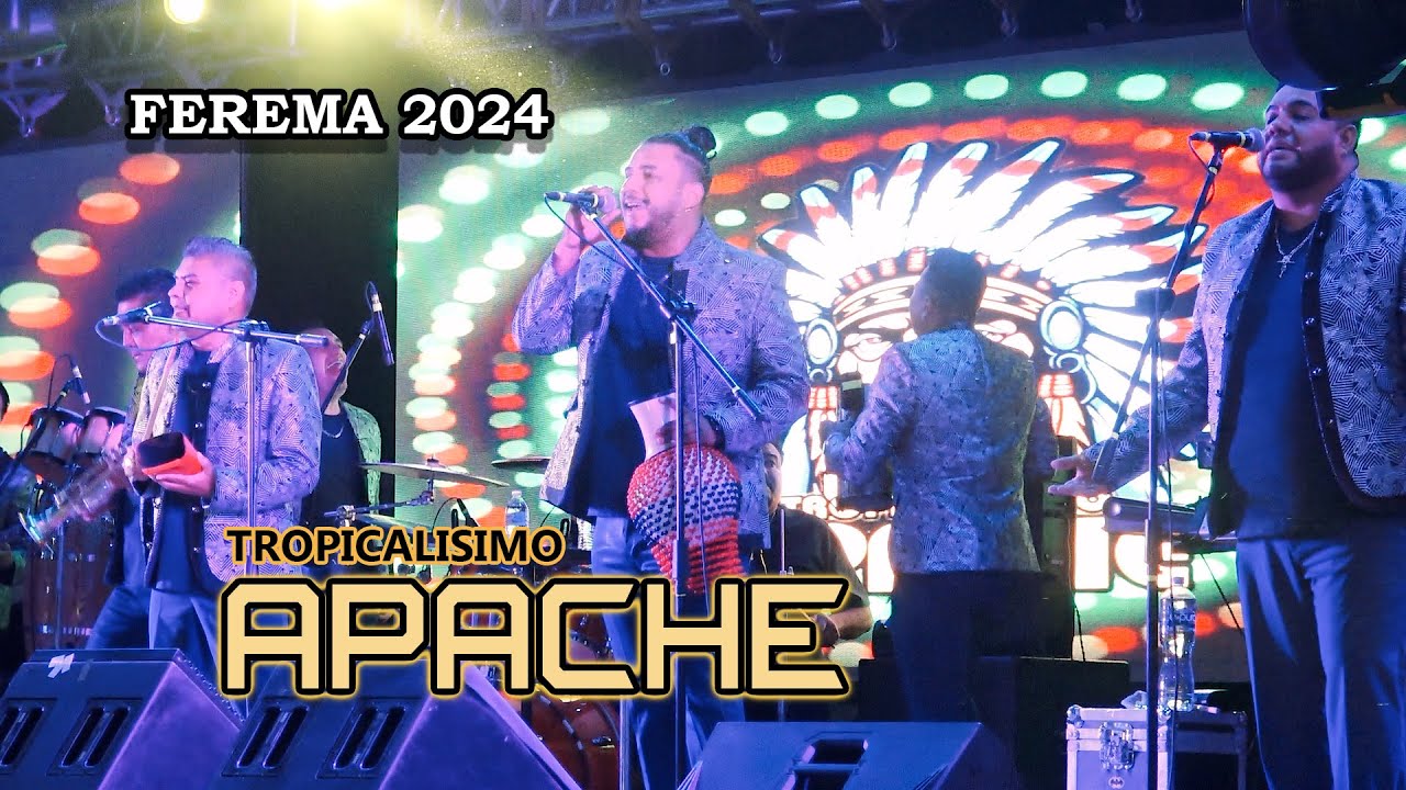 Tropicalisimo Apache en Vivo en FEREMA 2024 (No cuento con los derechos ...