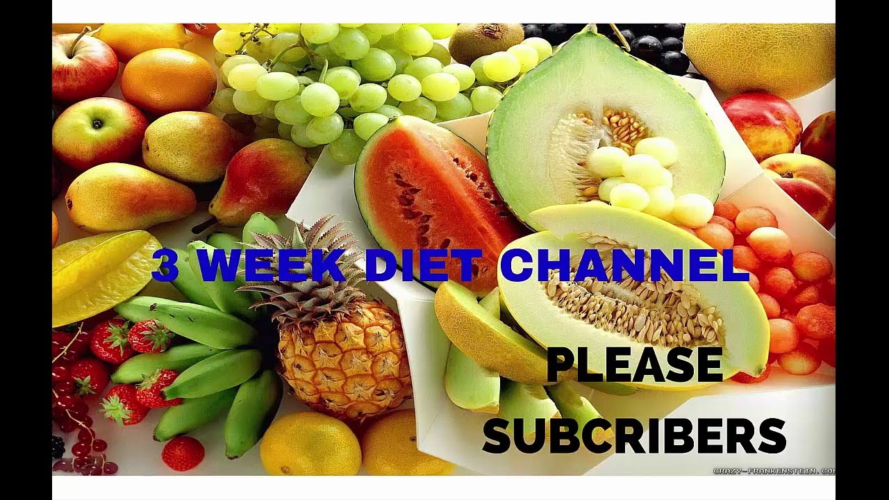 3 week diet - YouTube