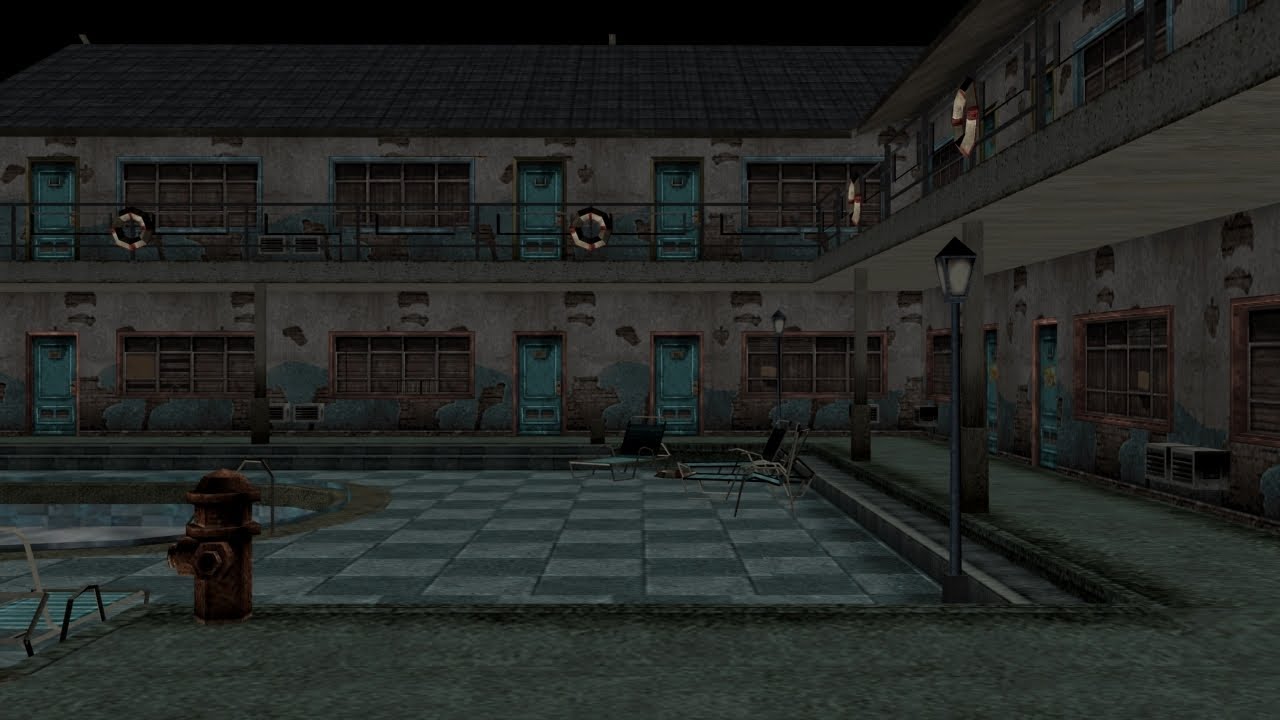Silent Hill Exploration (Riverside Motel WIP) - YouTube