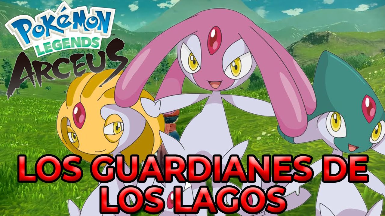 Los Guardianes de los lagos| POKÉMON LEGENDS ARCEUS | La cadena roja ...