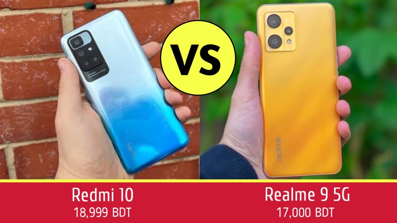 Redmi 10 VS Realme 9 5G | full specification comparison | Guider - YouTube