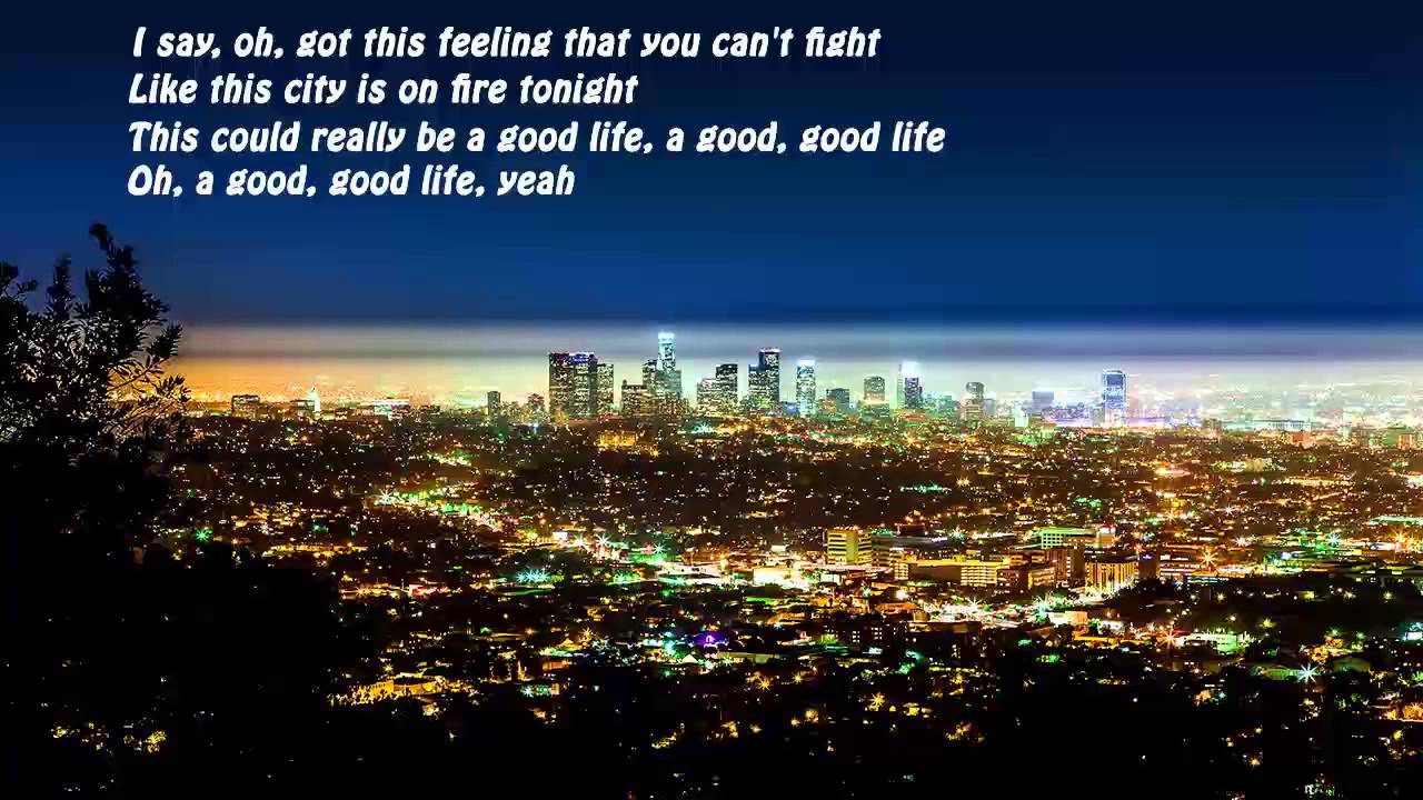 One Republic-"Good life" lyrics - YouTube