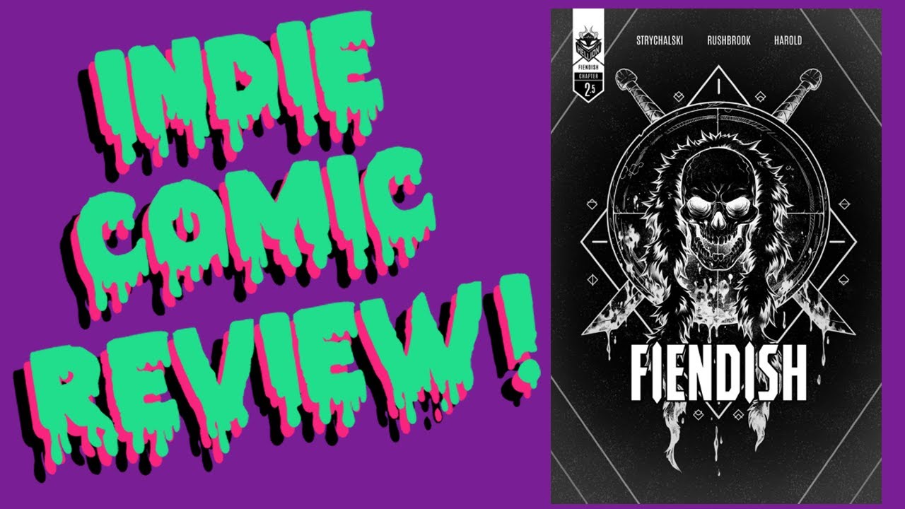 Indie Comic Review - Fiendish Chapter 2.5 by @RenieDraws - YouTube
