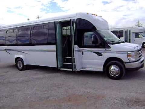 24 passenger ameritrans bus with a rear luggage compartment new bus.AVI ...